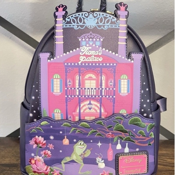 Loungefly | Bags | Loungefly Disney Princess And The Frog Tianas Palace ...